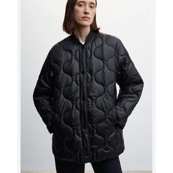 Mango | Jackets & Coats | Mng Oversized Quilted Jacket | Poshmark